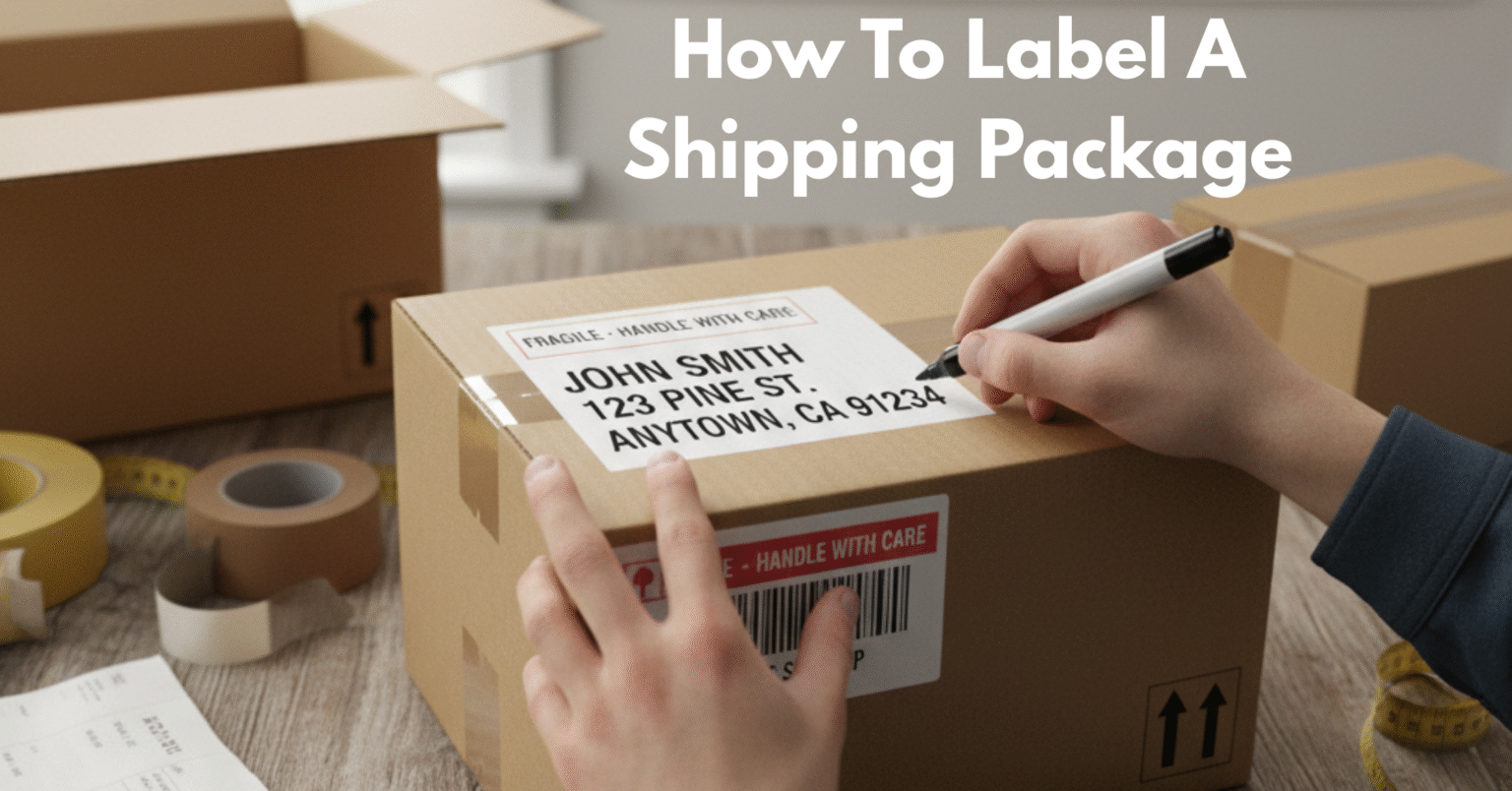 How To Label A Shipping Package - Package Today